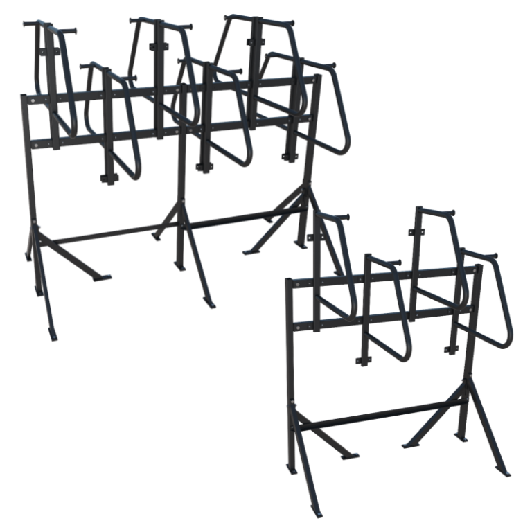 Vertical Bike Racks - Kinetic Bike Parking