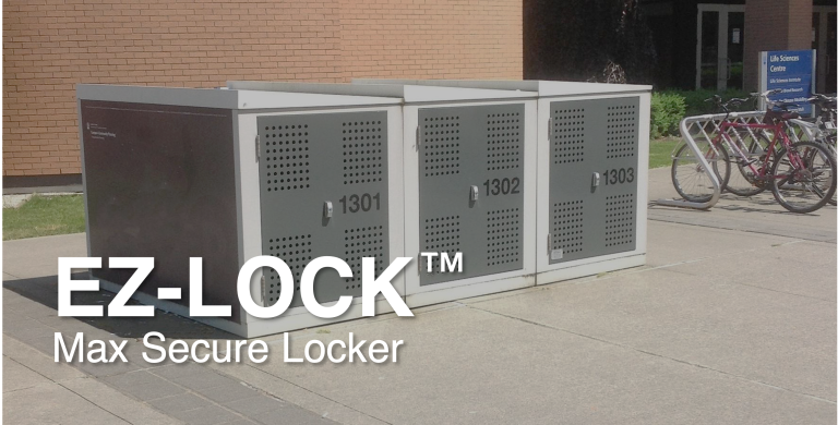Bicycle Lockers - Kinetic Bike Parking