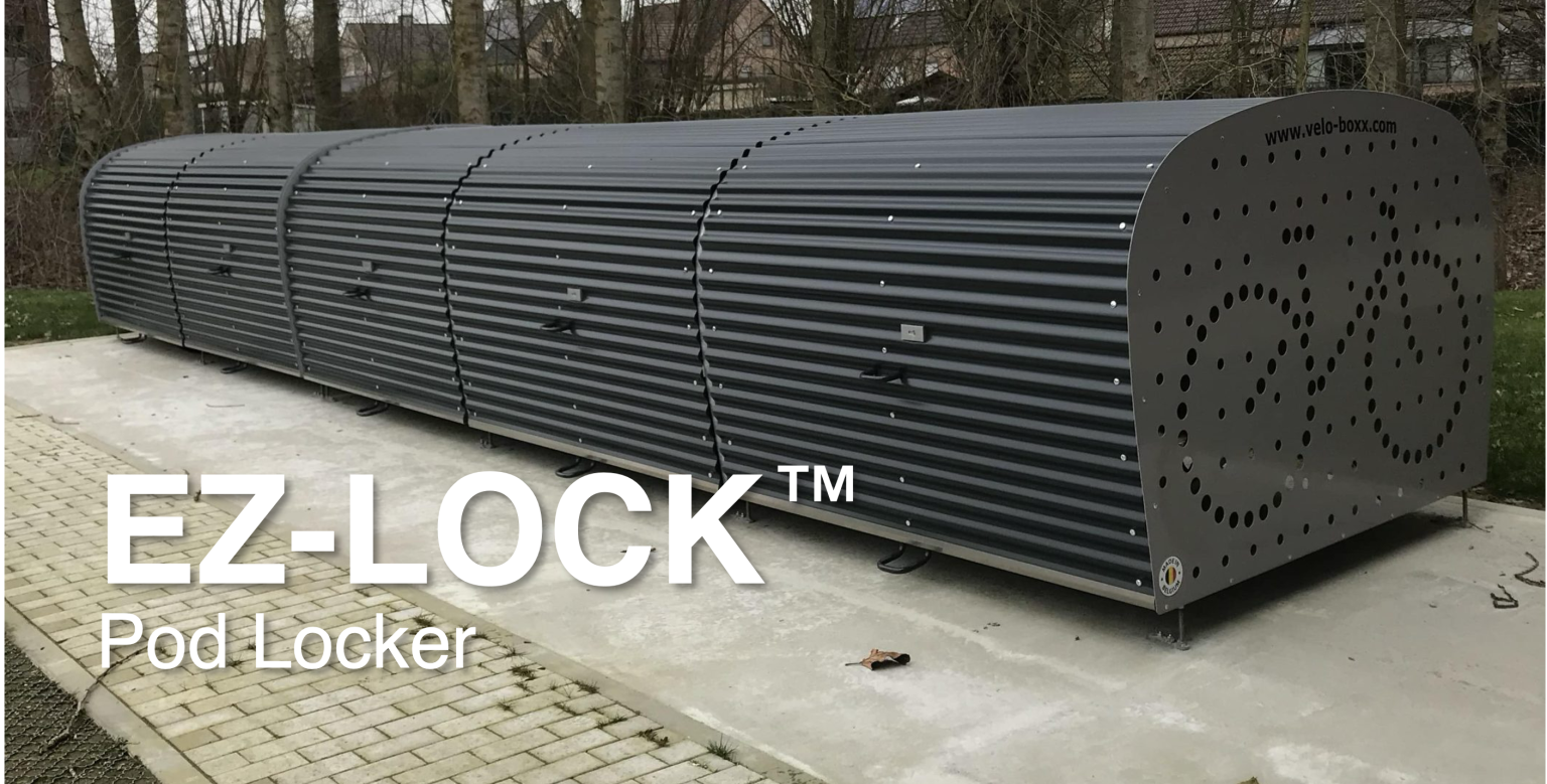 Bicycle Lockers - Kinetic Bike Parking