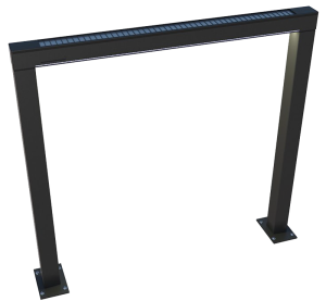 Horizontal Bike Racks - Kinetic Bike Parking