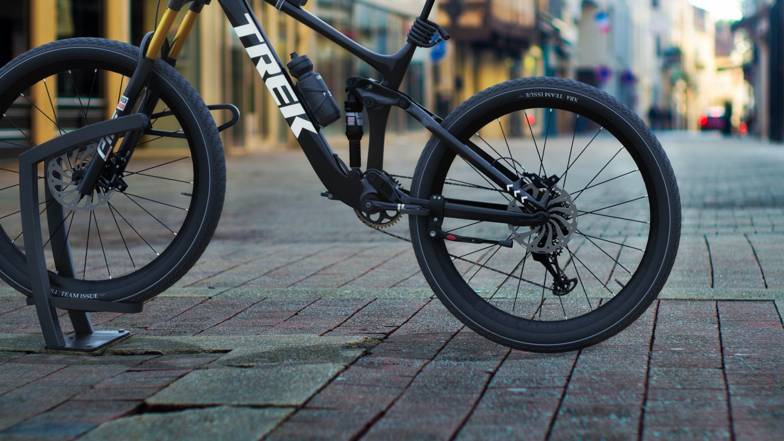 Horizontal Bike Racks - Kinetic Bike Parking